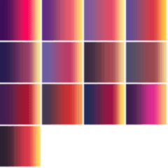 夜明けのグラデーション - CLIP STUDIO ASSETS