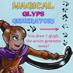 마법의 글리프 생성기 - CLIP STUDIO ASSETS