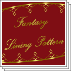 Fantasy Lining Pattern - CLIP STUDIO ASSETS