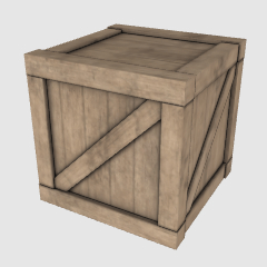 wooden box - CLIP STUDIO ASSETS