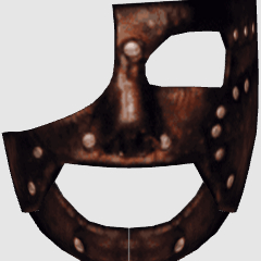 Rusted iron mask - CLIP STUDIO ASSETS