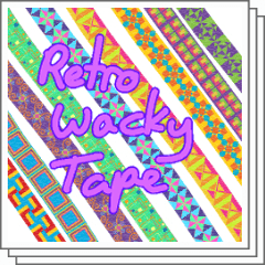 Wacky Retro Brush - CLIP STUDIO ASSETS