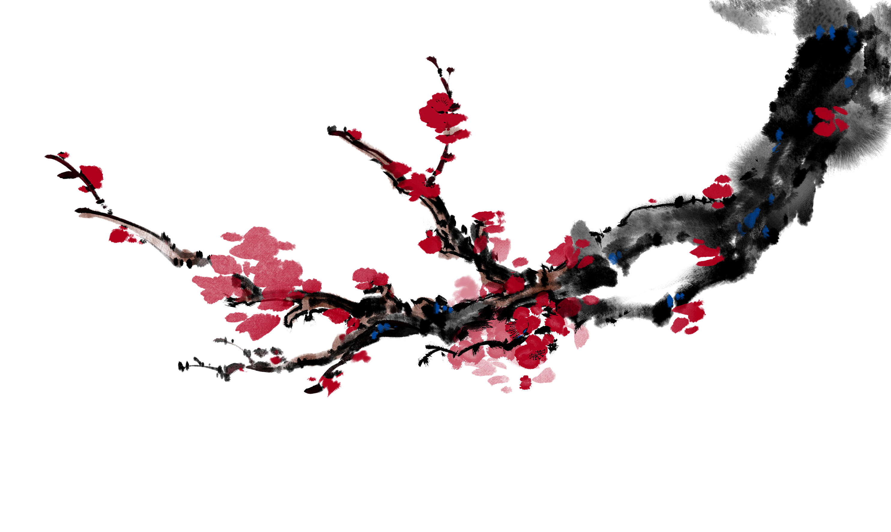 홍매화 - CLIP STUDIO ASSETS