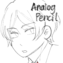 analog pencil - CLIP STUDIO ASSETS