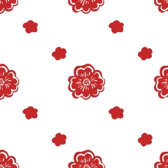 Flower Simple Pattern03 - CLIP STUDIO ASSETS