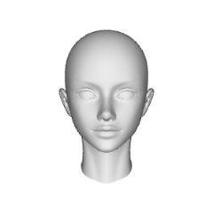 Azuls head model (OC) - CLIP STUDIO ASSETS