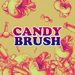 Candy Scatter Brush - CLIP STUDIO ASSETS