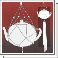 3Dハンギングティーポット - CLIP STUDIO ASSETS