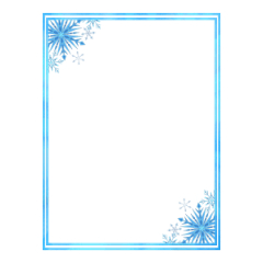 Ice Frame - CLIP STUDIO ASSETS