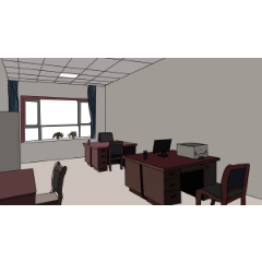 office - CLIP STUDIO ASSETS