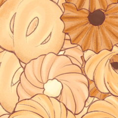 Cookie brushes - CLIP STUDIO ASSETS