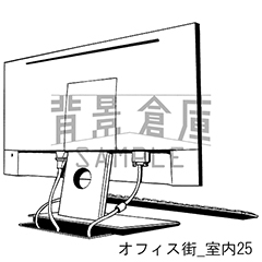 オフィス街_室内25 - CLIP STUDIO ASSETS