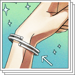 3D bangle with own outline - CLIP STUDIO ASSETS