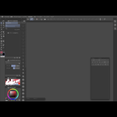 workspace the left most - CLIP STUDIO ASSETS