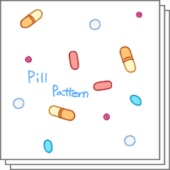 pill pattern - CLIP STUDIO ASSETS