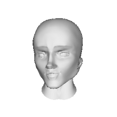 Blend Workout Head Model 129 - CLIP STUDIO ASSETS