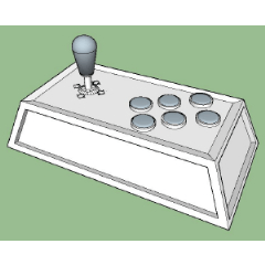 Arcade Joystick - CLIP STUDIO ASSETS