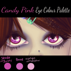Candy Pink Eye Colour Pallette - CLIP STUDIO ASSETS