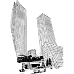 City Building - CLIP STUDIO ASSETS