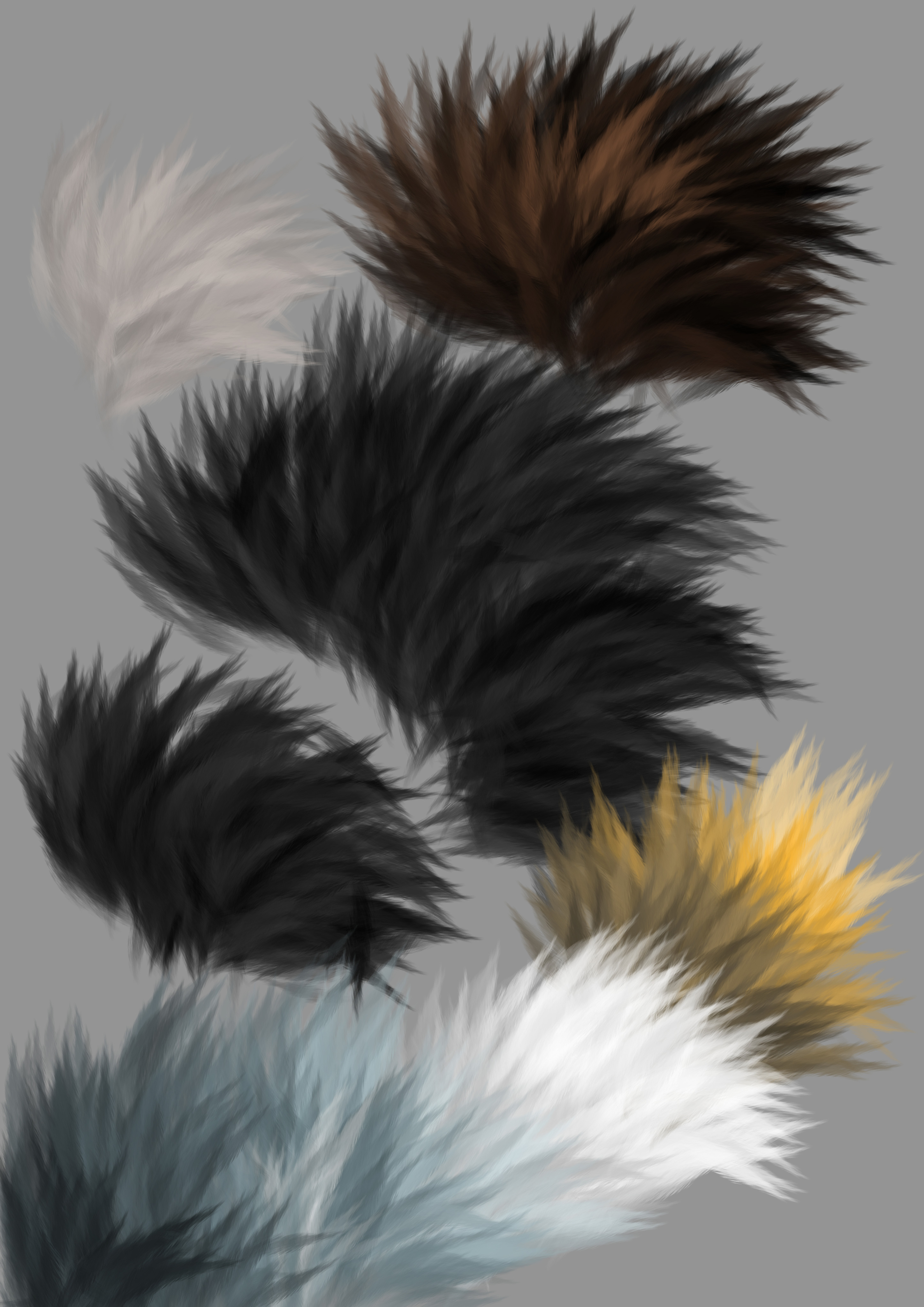 Fur | Brush - CLIP STUDIO ASSETS