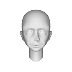 New 3D head model_0 - CLIP STUDIO ASSETS
