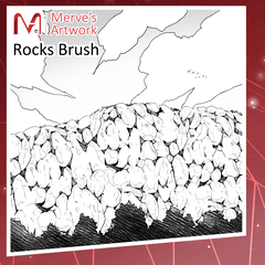 Rocks Brush - 001 - CLIP STUDIO ASSETS
