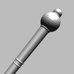 Simple Staff - CLIP STUDIO ASSETS