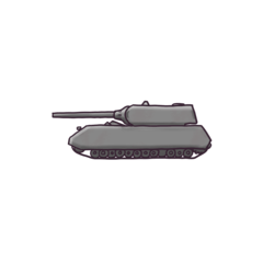 Tank icon Material heavy tank mouse - CLIP STUDIO ASSETS