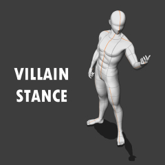 Villain Stance - CLIP STUDIO ASSETS