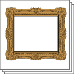 Picture frames - CLIP STUDIO ASSETS