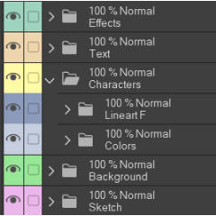 Webtoon Working Folder (English) - CLIP STUDIO ASSETS