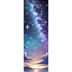 webtoon-style night sky - CLIP STUDIO ASSETS