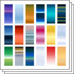 [16 species added] Japanese-ish gradation - CLIP STUDIO ASSETS