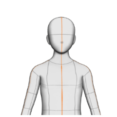 non binary drawing figure (adult) - CLIP STUDIO ASSETS