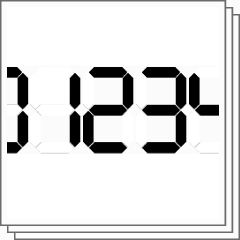 Digital Number 3 - CLIP STUDIO ASSETS