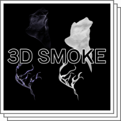 Material Collection 3D SMOKE - CLIP STUDIO ASSETS