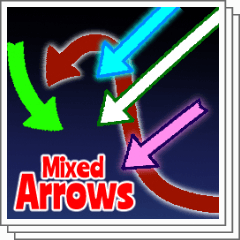 Mixed Arrows - CLIP STUDIO ASSETS