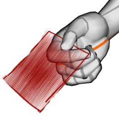 Hand hand handing card, letter - CLIP STUDIO ASSETS