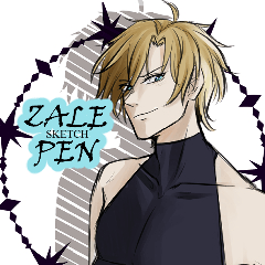 ZALE SKETCH PEN - CLIP STUDIO ASSETS