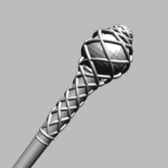 Jade staff - CLIP STUDIO ASSETS