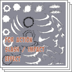 Action Strike, Swing Effect - CLIP STUDIO ASSETS