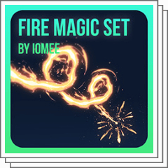 Fire Magic Set (8 Brushes & 7 Tools) - CLIP STUDIO ASSETS