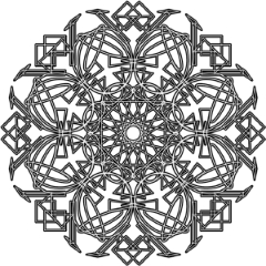 Mandala 16 - CLIP STUDIO ASSETS