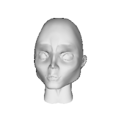 Blend Workout Head Model 231 - CLIP STUDIO ASSETS