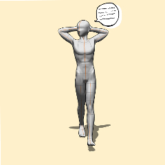 Walk and Talk Pose 3 - CLIP STUDIO ASSETS