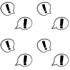 Exclamation Point Balloon Pattern 01 - CLIP STUDIO ASSETS