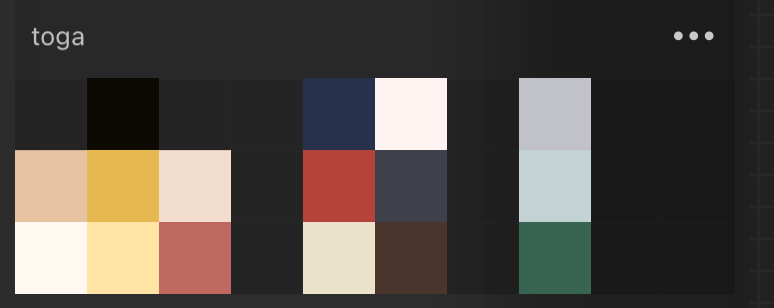 toga.himiko.swatches - CLIP STUDIO ASSETS