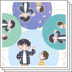 Webtoon Background Circle - CLIP STUDIO ASSETS