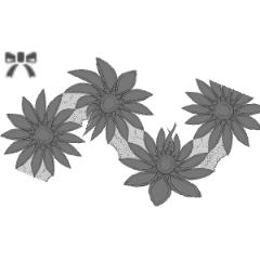 Sunflower Lace - CLIP STUDIO ASSETS