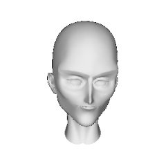 Blend Workout Head Model 130 - CLIP STUDIO ASSETS